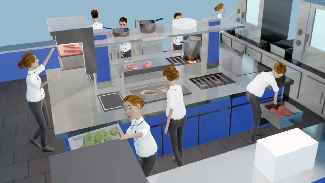 A Michelin Kitchen (AR) – Immersive Creatures